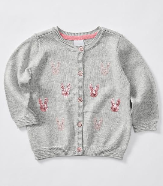Baby Sequin Bunny Cardigan | Target Australia