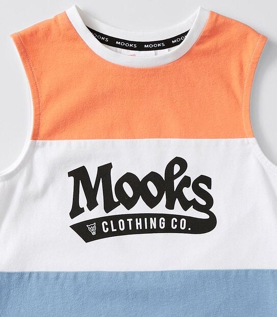 Mooks Boys Muscle Tank - White | Target Australia