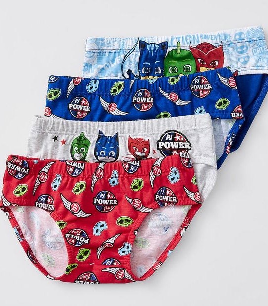 PJ Masks Younger Boys 4 Pack Briefs - Multi | Target Australia