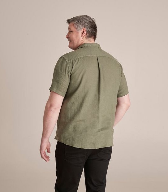 Man Plus European Linen Shirt | Target Australia