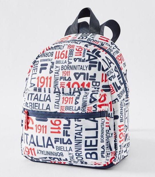 Fila Mania Mini Backpack - White Logo | Target Australia