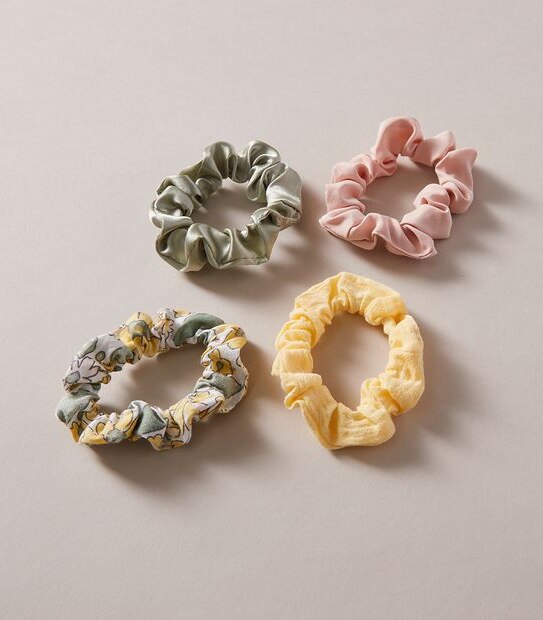 4 Pack Mini Scrunchies | Target Australia