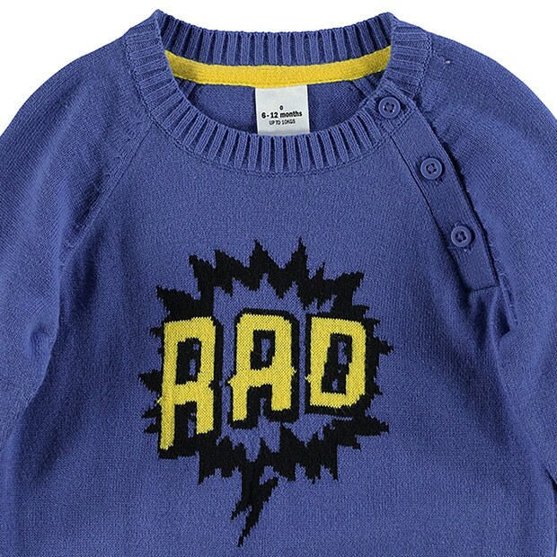 Knit 'Rad' Jumper | Target Australia