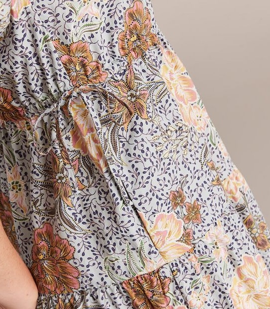Preview Drawcord Tiered Maxi Dress Target Australia