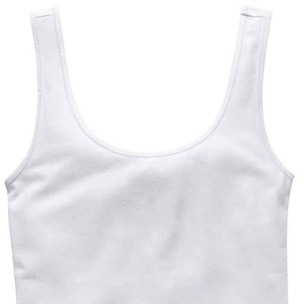 Basic Stretch Knit Tank - White | Target Australia