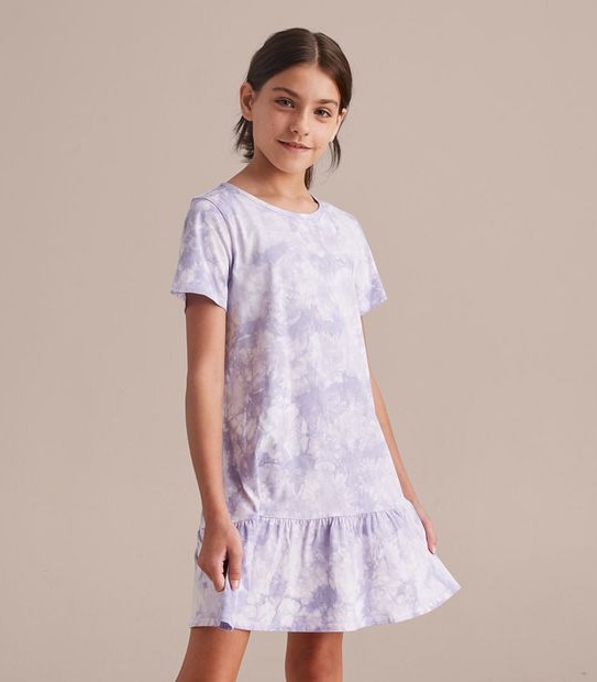 Tie-Dye Drop Hem Dress | Target Australia