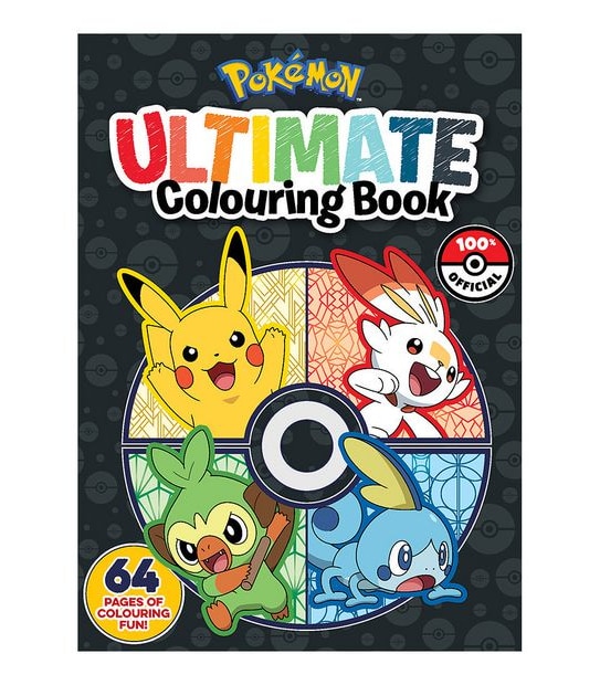Pokemon Ultimate Colouring Book Target Australia