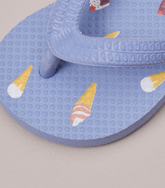 Kids Junior Ice Cream Backstrap Slides | Target Australia