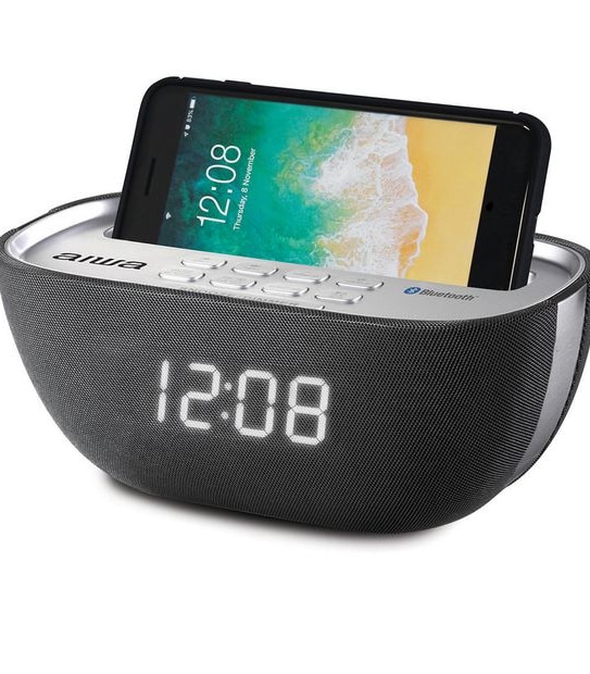 Aiwa Bluetooth® Alarm Clock Radio With USB Q-17-BTFM | Target Australia Aiwa Bluetooth® Alarm Clock Radio With USB Q-17-BTFM | Target Australia
