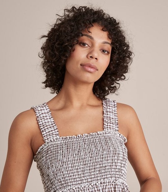 Lily Loves Shirred Bodice Midi Dress Target Australia