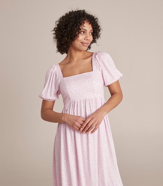 Lily Loves Puff Sleeve Midi Dress Target Australia