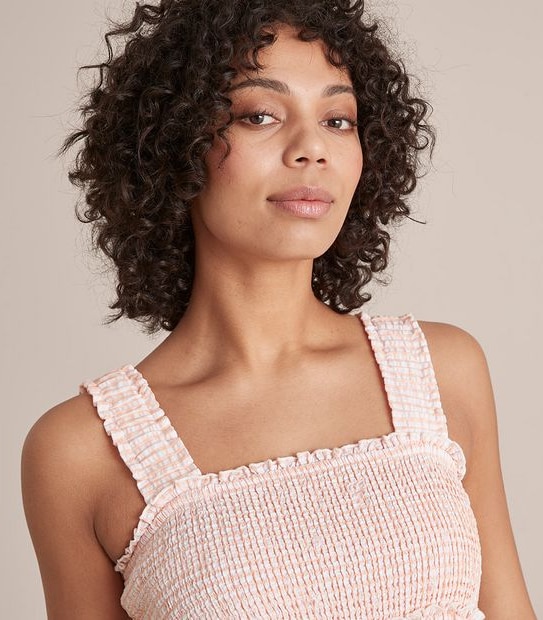 Lily Loves Shirred Bodice Midi Dress Target Australia