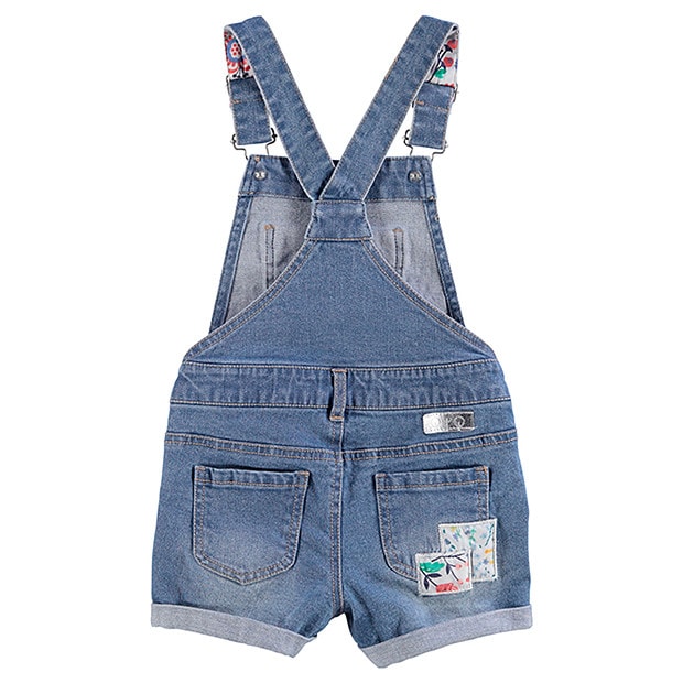 Denim Patchwork Shortall | Target Australia