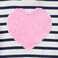 Sequin Heart Stripe Sweat | Target Australia