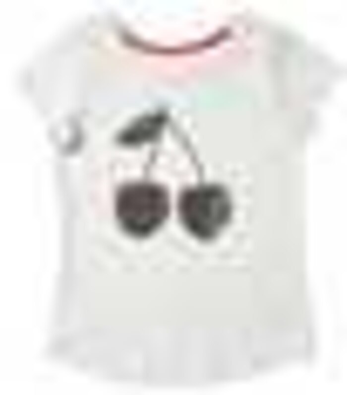 Short Sleeve Sequin Cherry T-Shirt | Target Australia